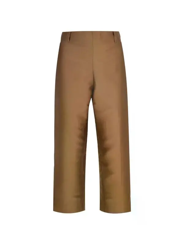 Biyan Ferna Taffeta Trousers - Neutrals