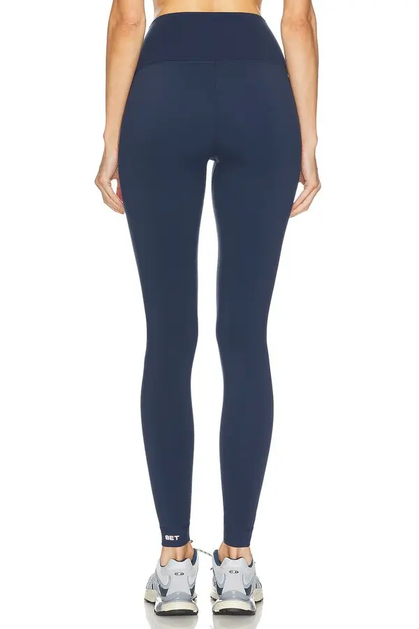 SET ACTIVE Sportbody Sporty High Rise Legging - Atlantic