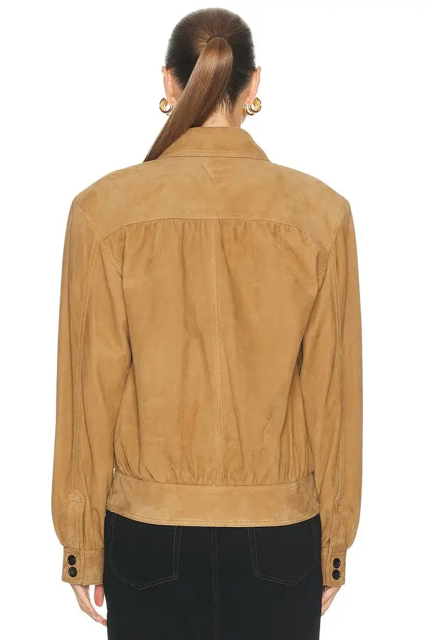 Saint Laurent Suede Jacket
