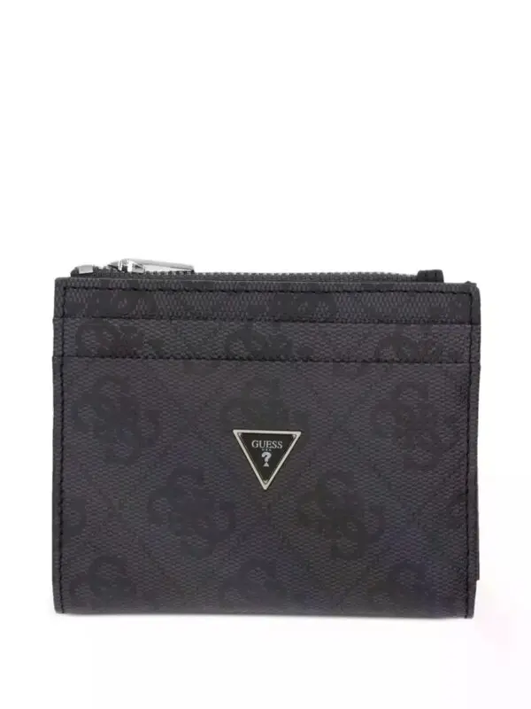 Guess Milano Leather Cardholder - Black
