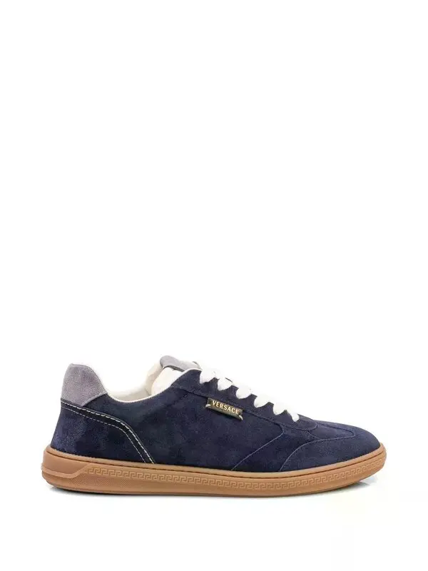 Versace Greca Lace-up Sneakers - Blue
