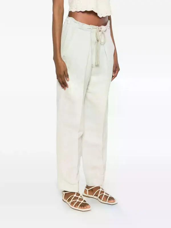 Isabel Marant Étoile Sharony Drawstring-waist Trousers - Neutrals