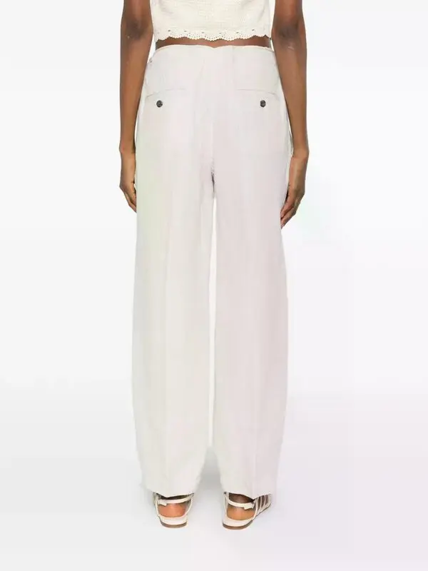 Isabel Marant Étoile Sharony Drawstring-waist Trousers - Neutrals