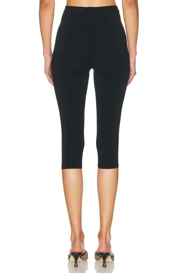 HELSA Beckette Knit Capri - Black