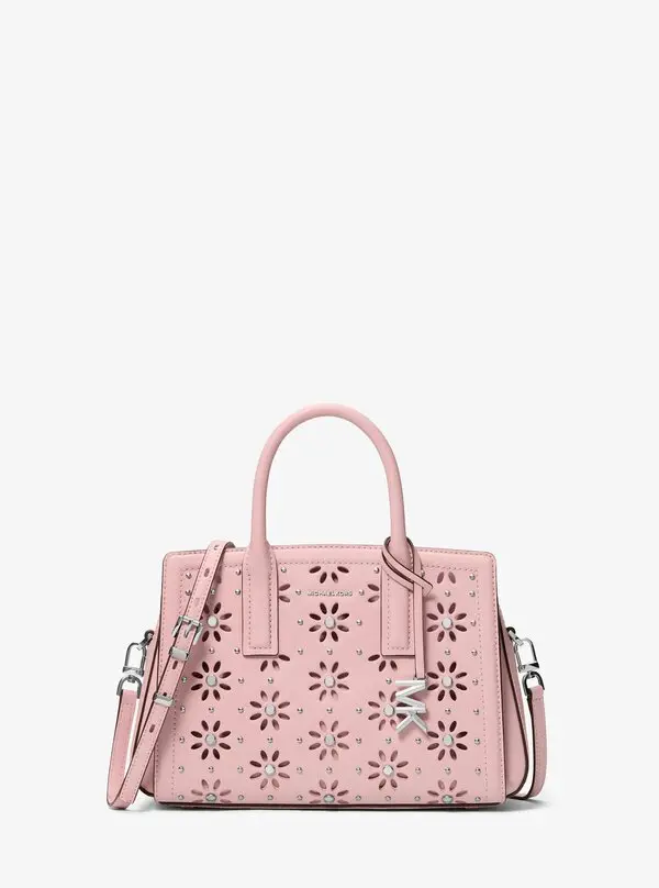 Michael Kors Laila Leather Satchel