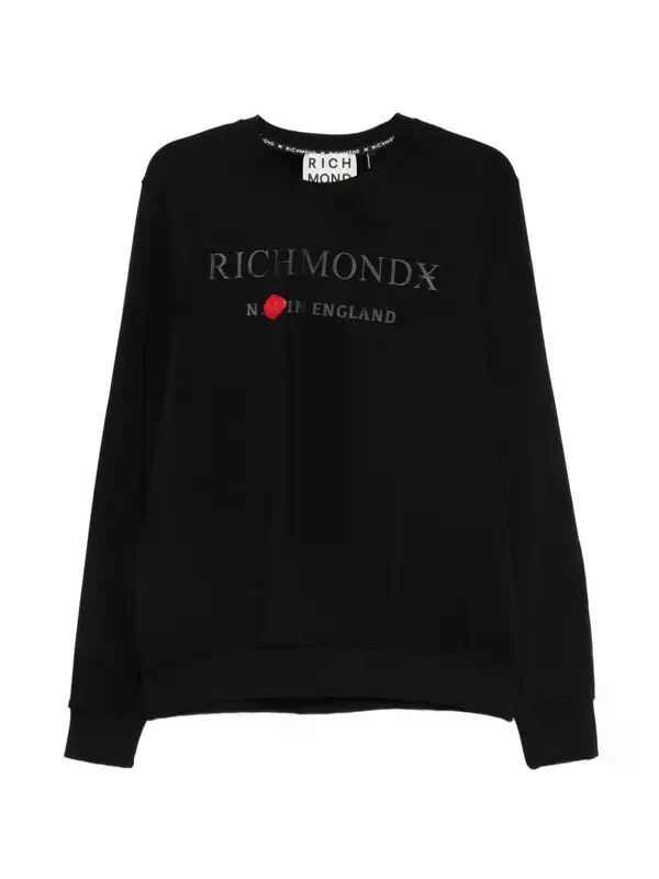 John Richmond Logo-print Sweatshirt - Black