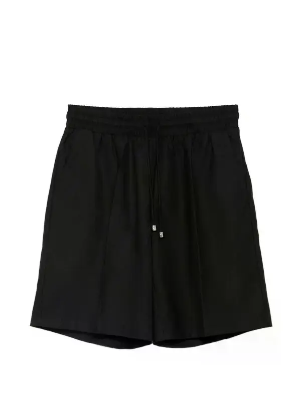 John Richmond Drawstring-waist Shorts - Black