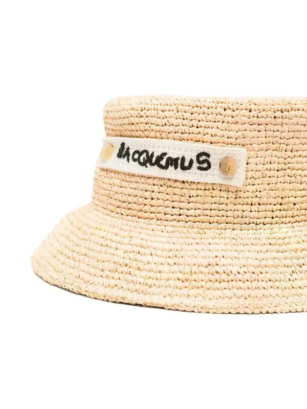 Jacquemus Raffia Hat - Neutrals