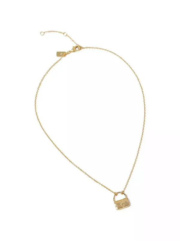 COACH Handbag Pendant Necklace - Gold