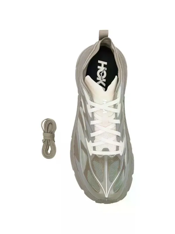 HOKA® Lace-up Sneakers - Grey