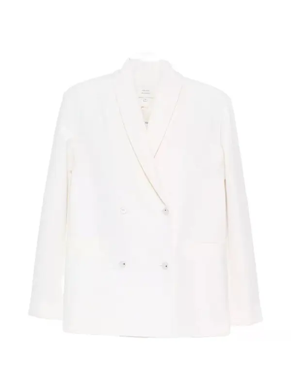 Loulou De Saison Double-breasted Jacket - White