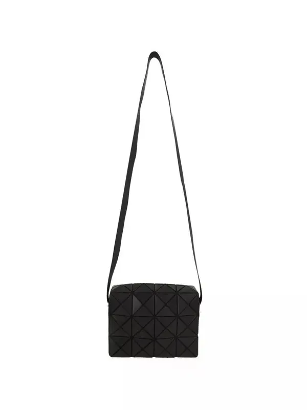Issey Miyake Cuboid Geometric-panel Shoulder Bag - Black