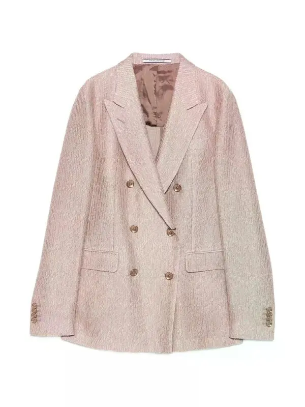 Tagliatore Double-breasted Blazer - Pink