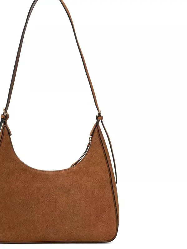 Pinko Logo-appliqué Shoulder Bag - Brown