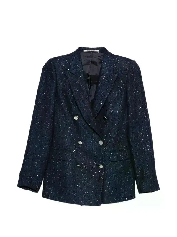 Tagliatore Double-breasted Blazer - Blue