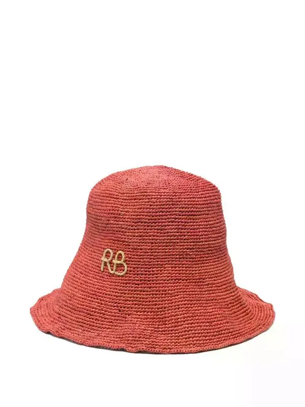 Ruslan Baginskiy Logo-embellished Bucket Hat - Red