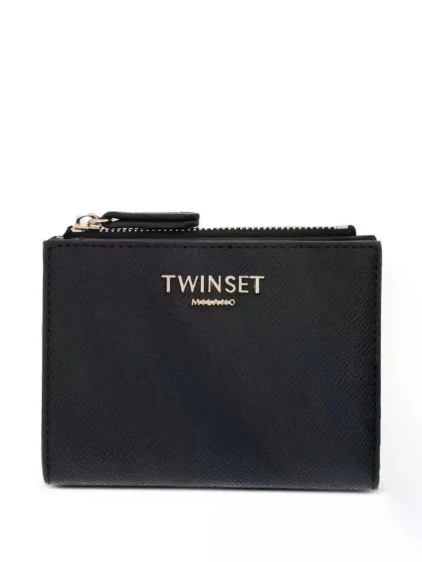 TWINSET Zip Wallet - Black
