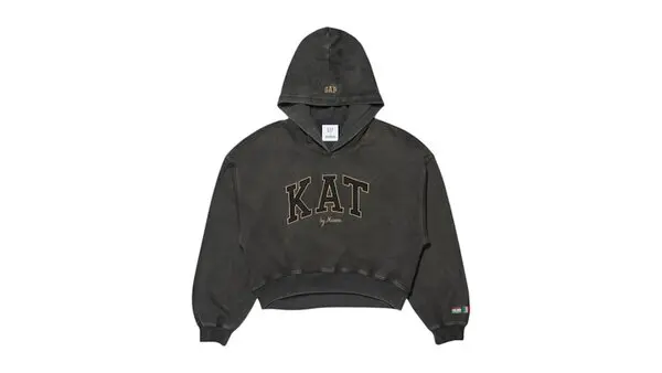 Gap X Katseye Manon Hoodie - Washed Black