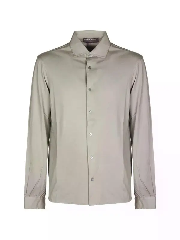 FILIPPO DE LAURENTIIS Long-sleeves Button-up Shirt - Grey