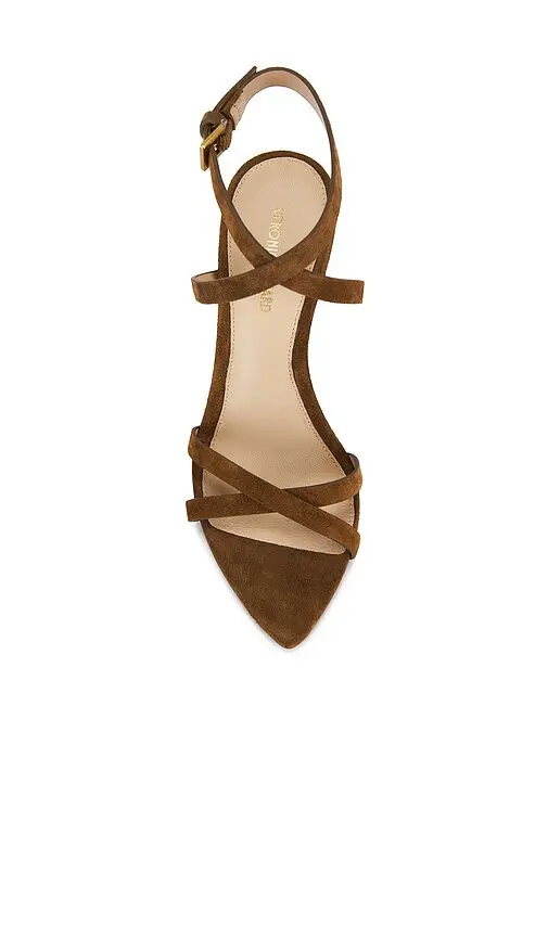 Veronica Beard Suede Slingback Sandals