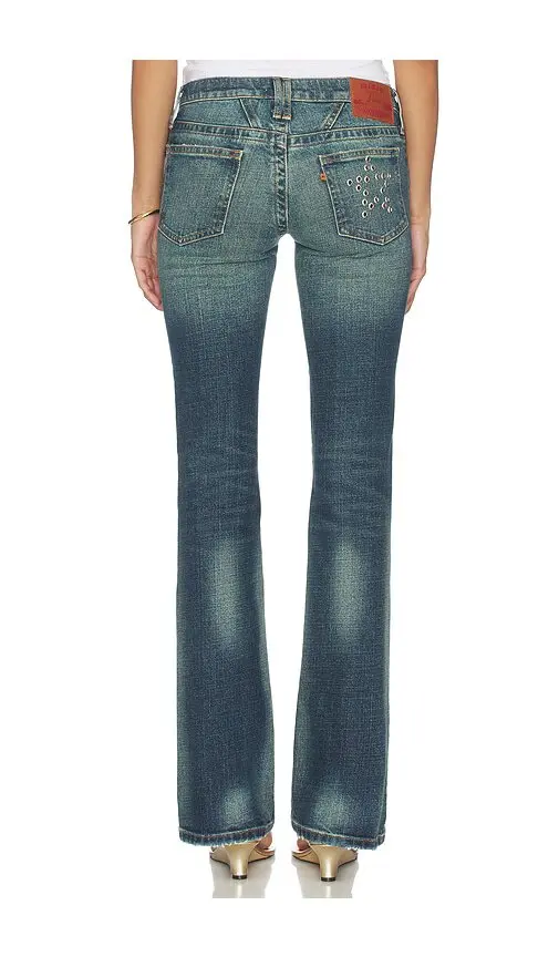 Miaou Low Rise Flare Jeans