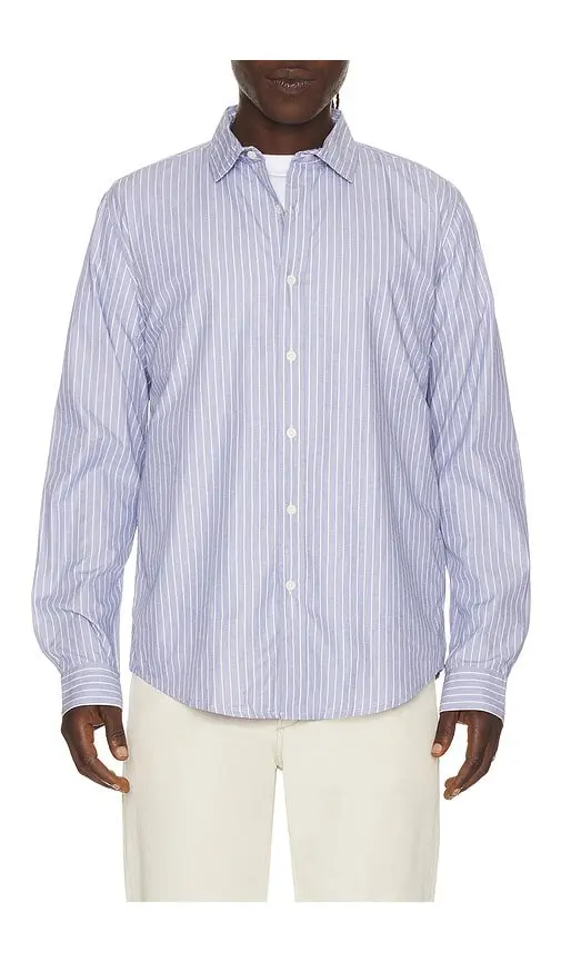 Onia Poplin Long Sleeve Button Down Shirt In . Also