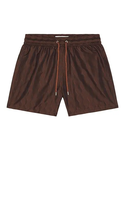 Frescobol Carioca Rio Swim Short - Brown