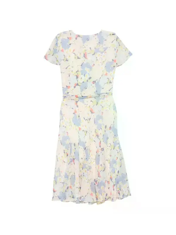 Ralph Lauren Floral-print Midi Dress - Neutrals