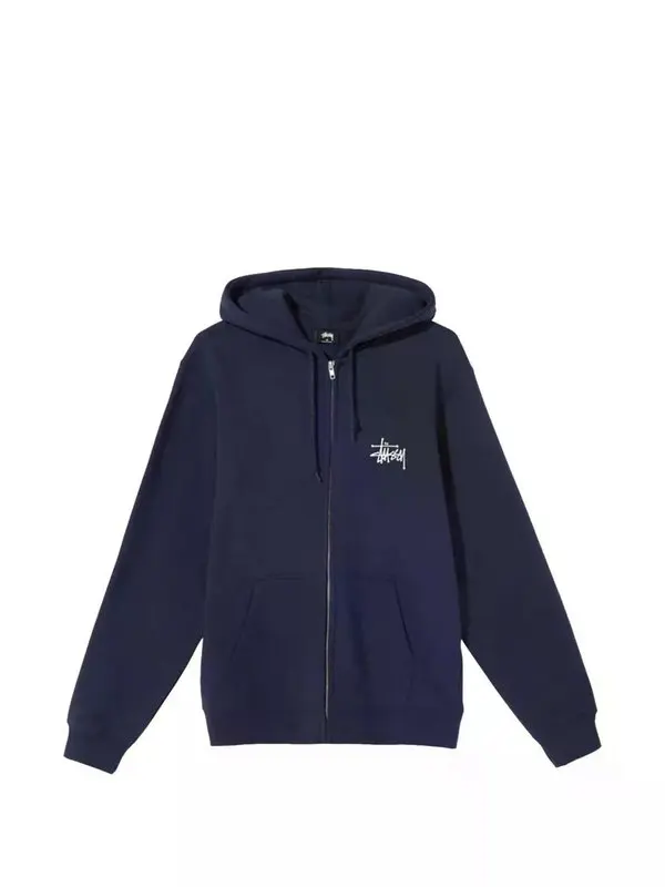 StÜssy Zipped Hoodie - Blue