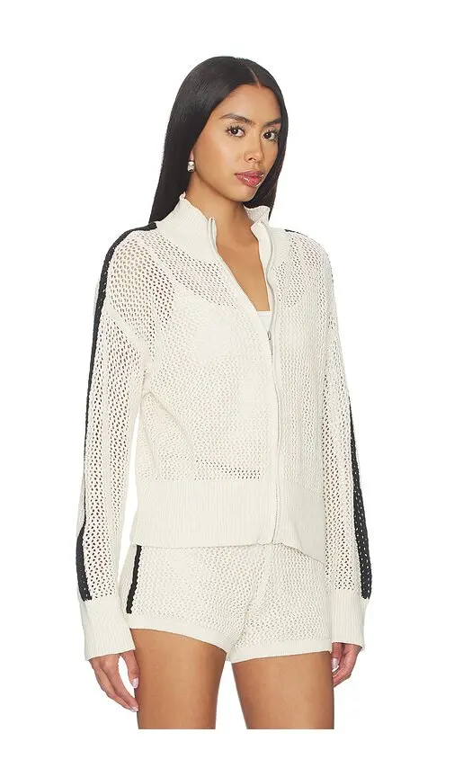 Sanctuary Open Stitch Track Jacket