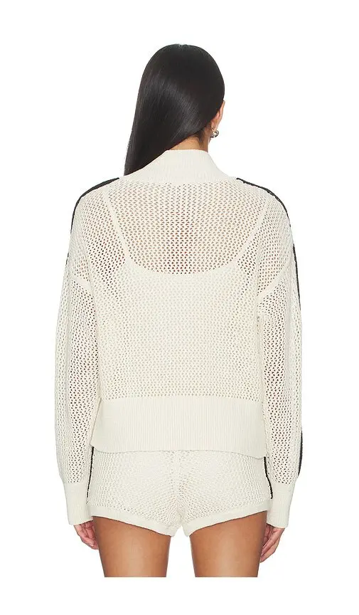 Sanctuary Open Stitch Track Jacket