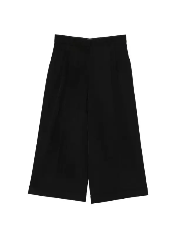 THE ROW Lior Cuffed Trousers - Black