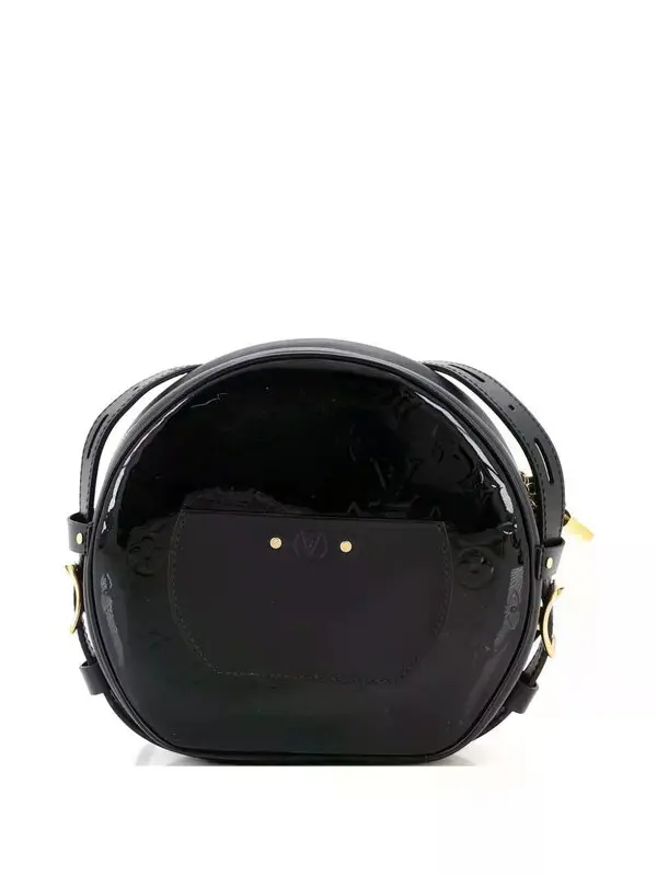 LOUIS VUITTON Boite Chapeau Souple Bag Monogram Vernis Mm - Black