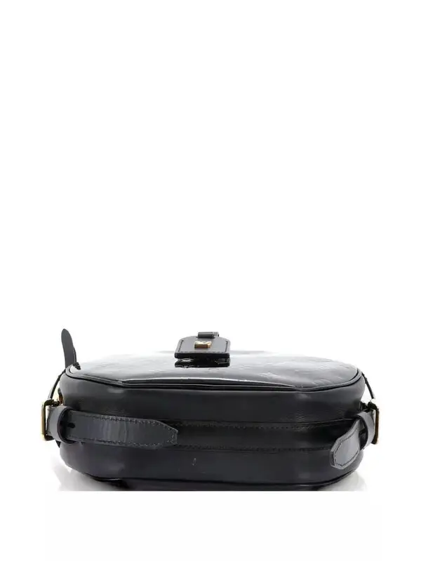 LOUIS VUITTON Boite Chapeau Souple Bag Monogram Vernis Mm - Black