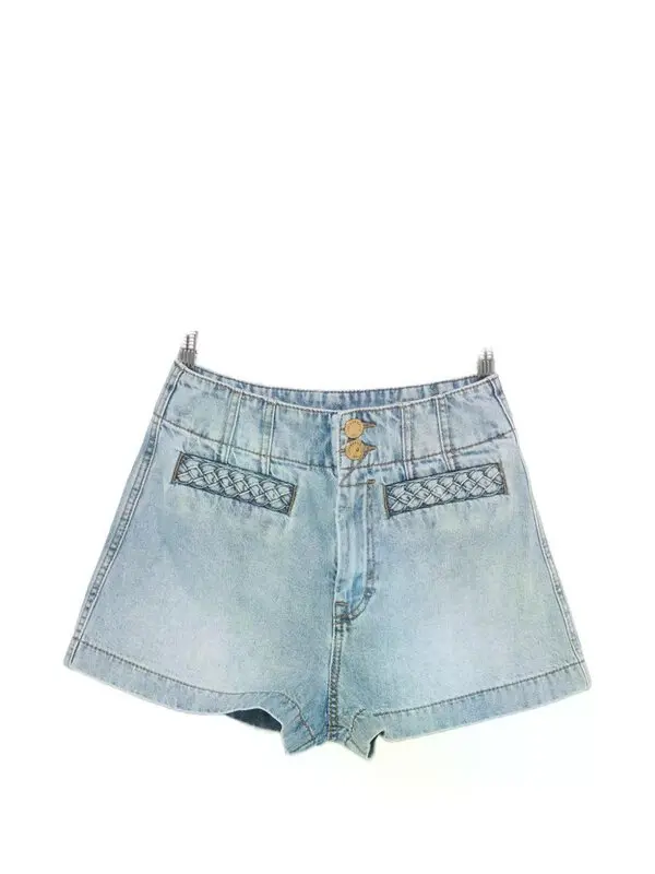 Zimmermann Zim Indra Denim Short - Blue