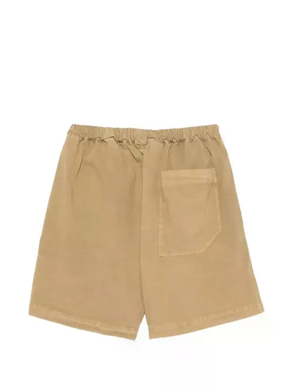 RANRA Logo-print Shorts - Neutrals