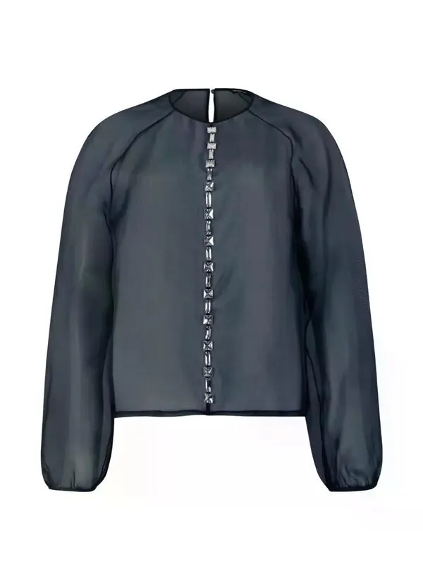 Fabiana Filippi Embellished Blouse - Black