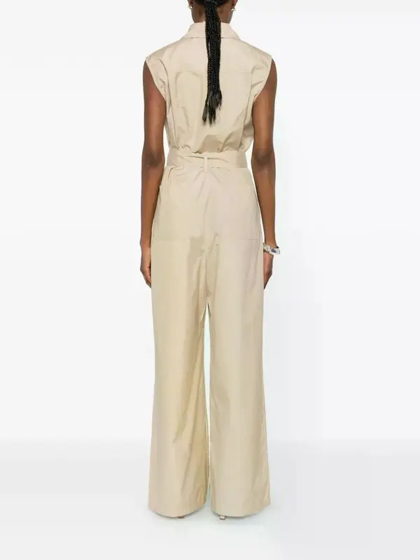 PENNYBLACK Belted Sleeveless Jumpsuit