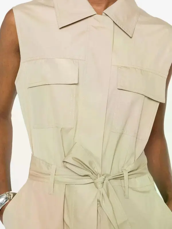 PENNYBLACK Belted Sleeveless Jumpsuit