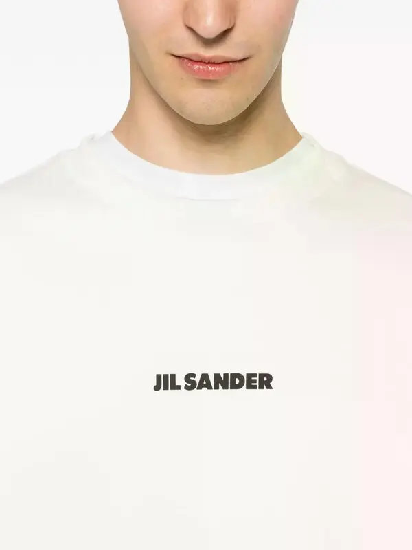 JIL SANDER Logo-print Sweater - Neutrals