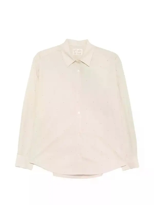 MC2 SAINT BARTH Strass-embellished Shirt - Neutrals