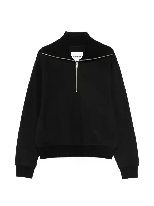 JIL SANDER Zip-collar Sweater