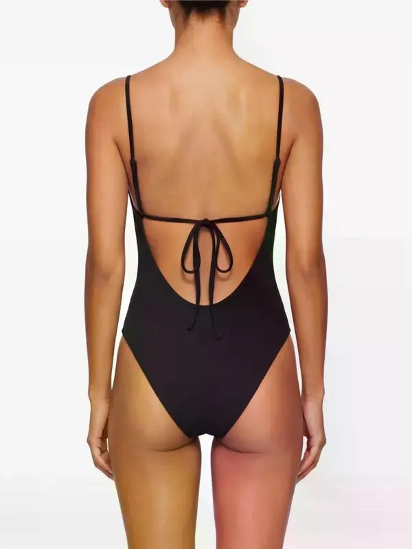 TOTEME Scoop Swimsuit - Black