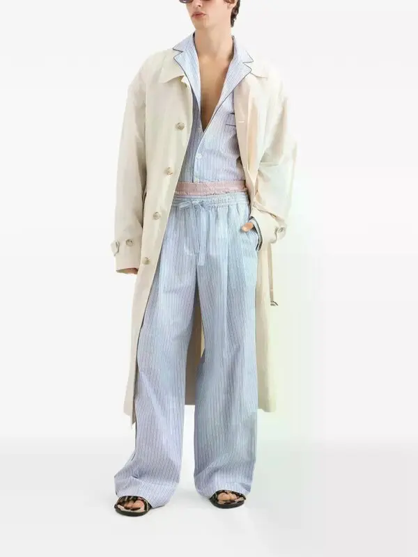 Dolce & Gabbana Cotton-linen Trench Coat