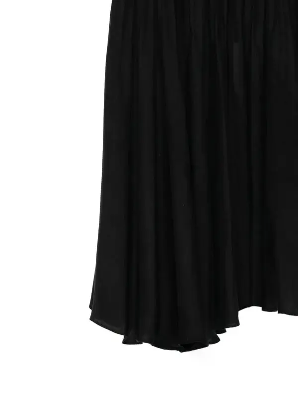 Undercover Pleated Maxi Skirt