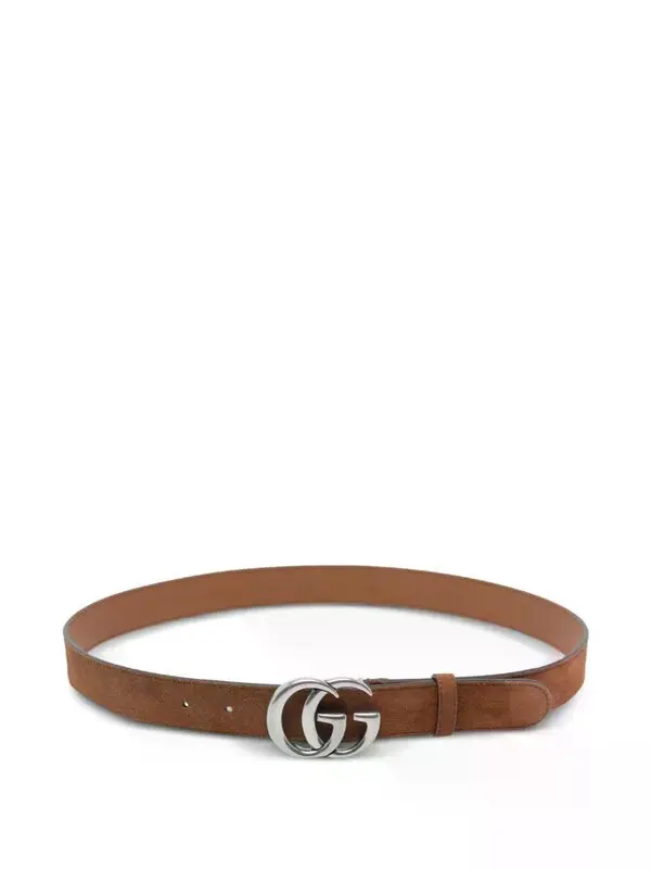 Gucci Gg Marmont Belt - Brown