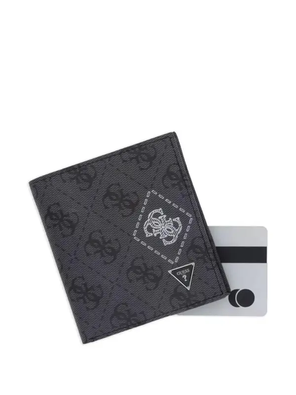 Guess Logo-pattern Wallet