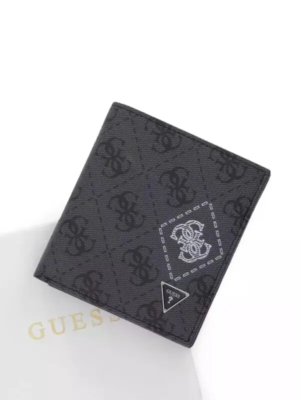 Guess Logo-pattern Wallet