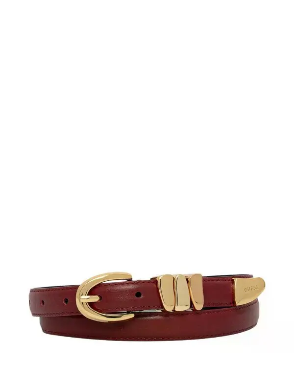 Guess Buckle Belt - Red