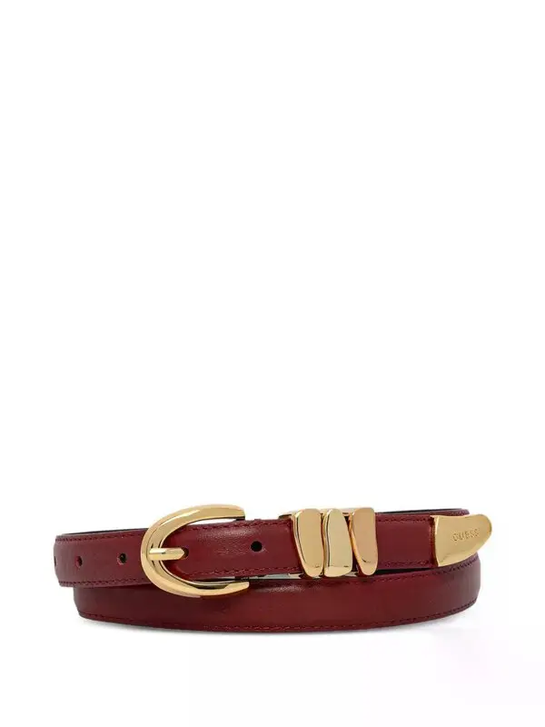 Guess Buckle Fastening Belt - Red